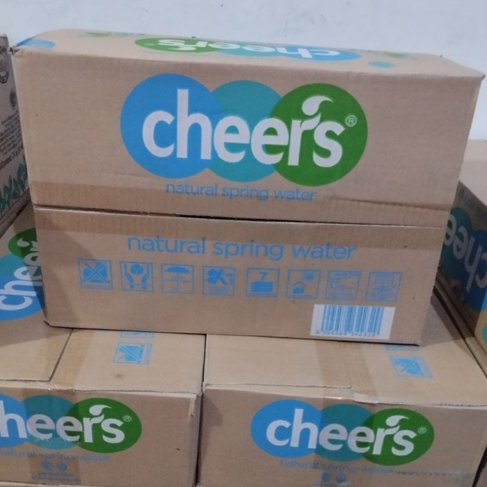 Jual Air Mineral Cheers gelas 240ml x 48pcs / dus | Shopee Indonesia