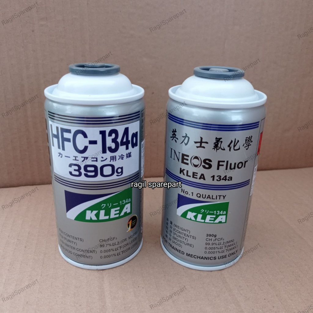 Jual FREON GAS isi ac mobil kulkas refrigerant klea kaleng r134a (390 ...