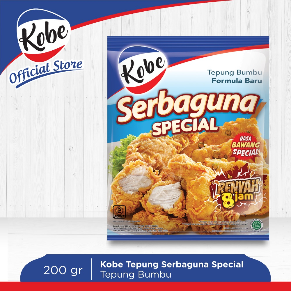 Jual Kobe Tepung Bumbu Serbaguna Special 200 gram | Shopee Indonesia