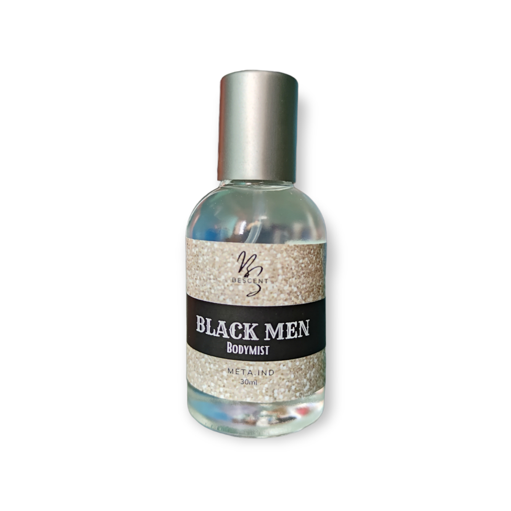 Jual BE SCENT Black Men Body Mist 30ml - Aroma Segar dan Elegan untuk ...