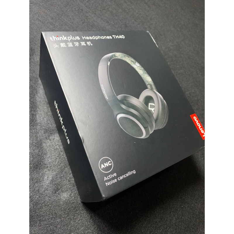 Jual LENOVO Thinkplus TH40 Headphone Wireless Bluetooth ANC Active Noice Cancelling (Preloved ...