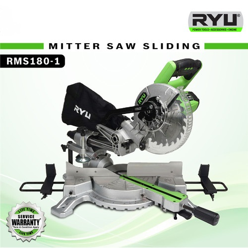 Jual Mesin Gergaji Miter Saw Sliding 7 Inch Mesin Potong Alumunium Kayu ...
