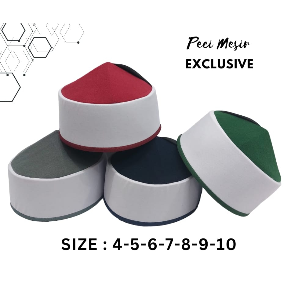 Jual Peci Azhar Mesir, Peci Bulat, Peci Exklusive Hamada Fashion ...