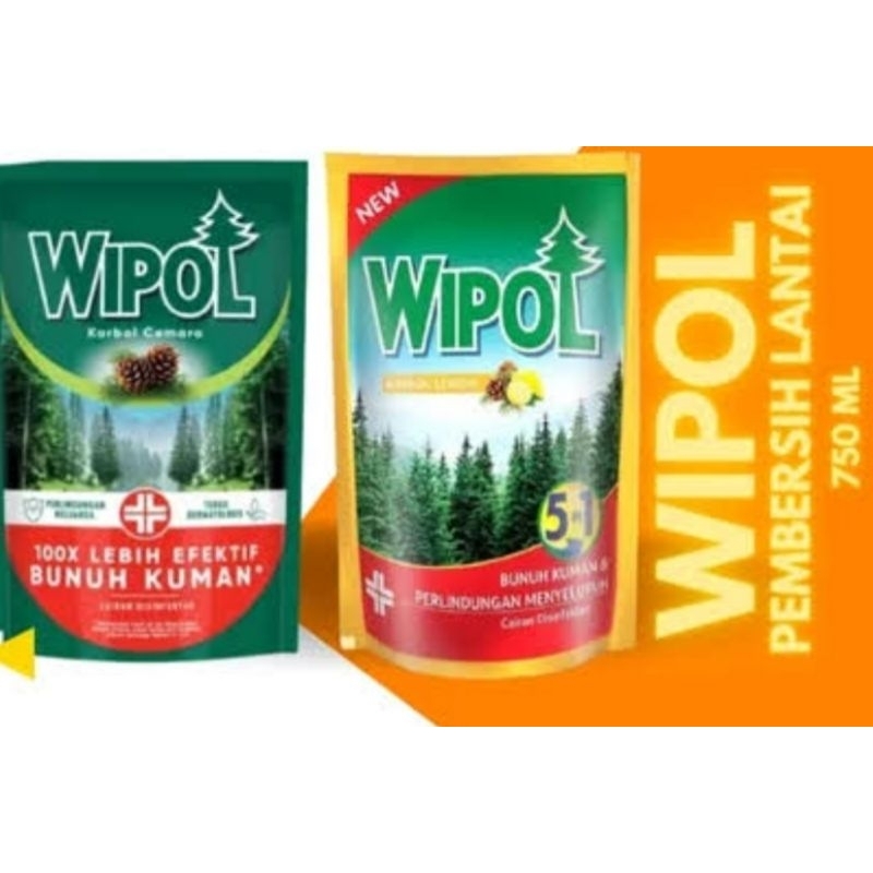 Jual wipol 750 ml | Shopee Indonesia