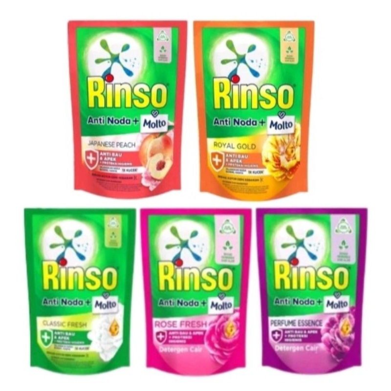 Jual RINSO Molto Detergent Cair 700 ML | Shopee Indonesia