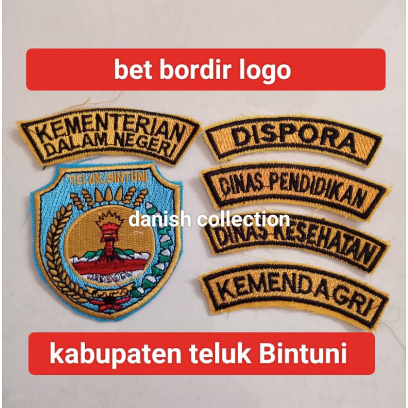 Jual BET BORDIR LOGO PEMKAB KABUPATEN TELUK BINTUNI PAPUA | Shopee ...