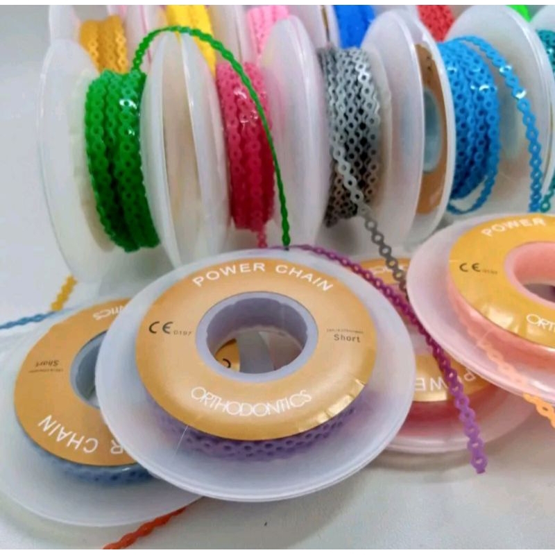 Jual Power Chain Karet Behel Ecer per Meter | Shopee Indonesia