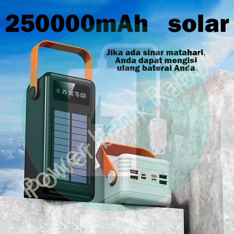 Jual Power bank rabaa powerbank powerbank solar original 250000mah ...