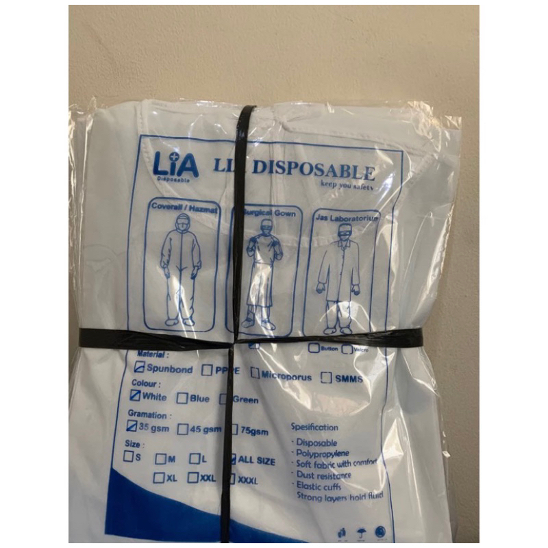 Jual APD DISPOSABLE / APD SEKALI PAKAI / GOWN MEDIS / GOWN PERAWAT APD ...