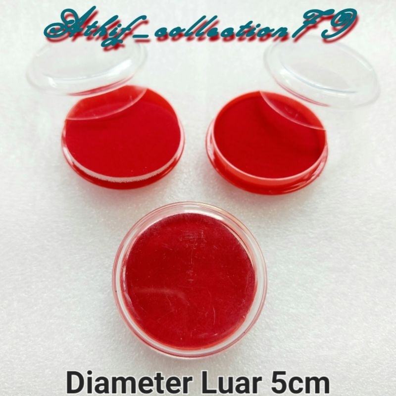 Jual Box Crystal Transparan Cepuk Bulat Perhiasan Tempat Perhiasan ...