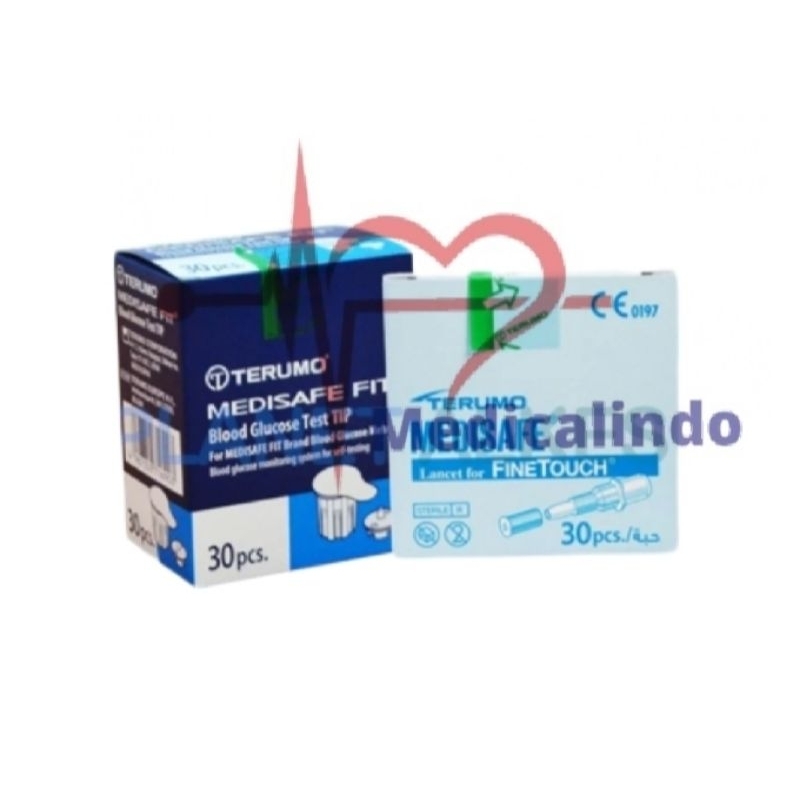 Jual Paket Terumo Medisafe Strip dan Jarum Lancet Terumo | Shopee Indonesia