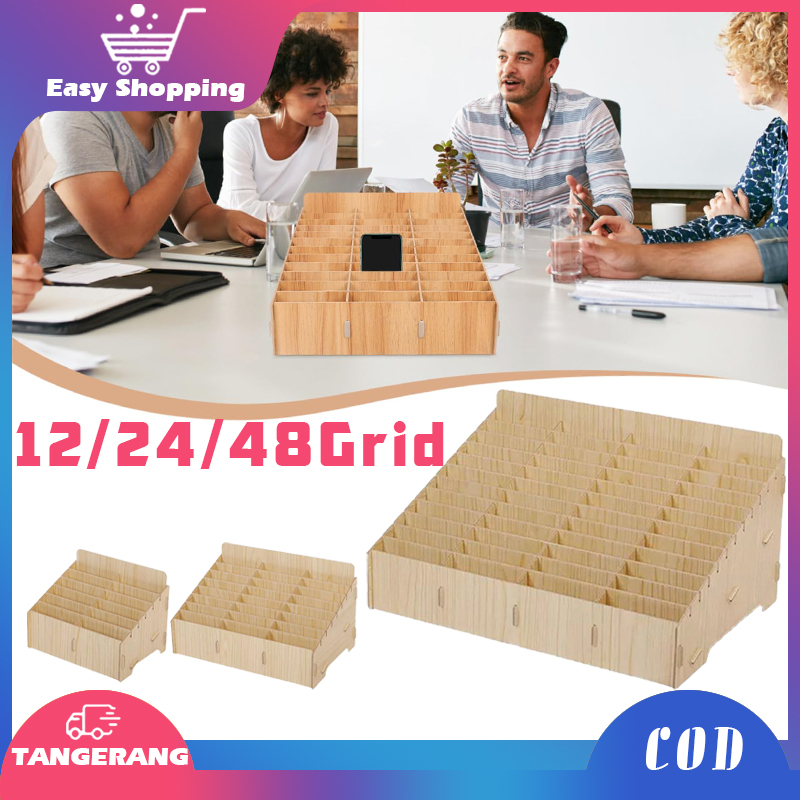 Jual 48 Susun Rak Tempat Hp Multifungsi Management Box Cell Phone ...