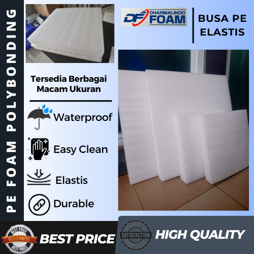 Jual Busa Gabus Elastis PE Foam Polybonding, 25 x 25 cm Busa Dekorasi ...