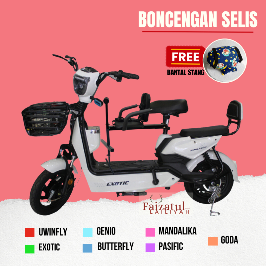 Jual Boncengan Anak Sepeda Listrik Boncengan Sepeda Listrik Boncengan ...