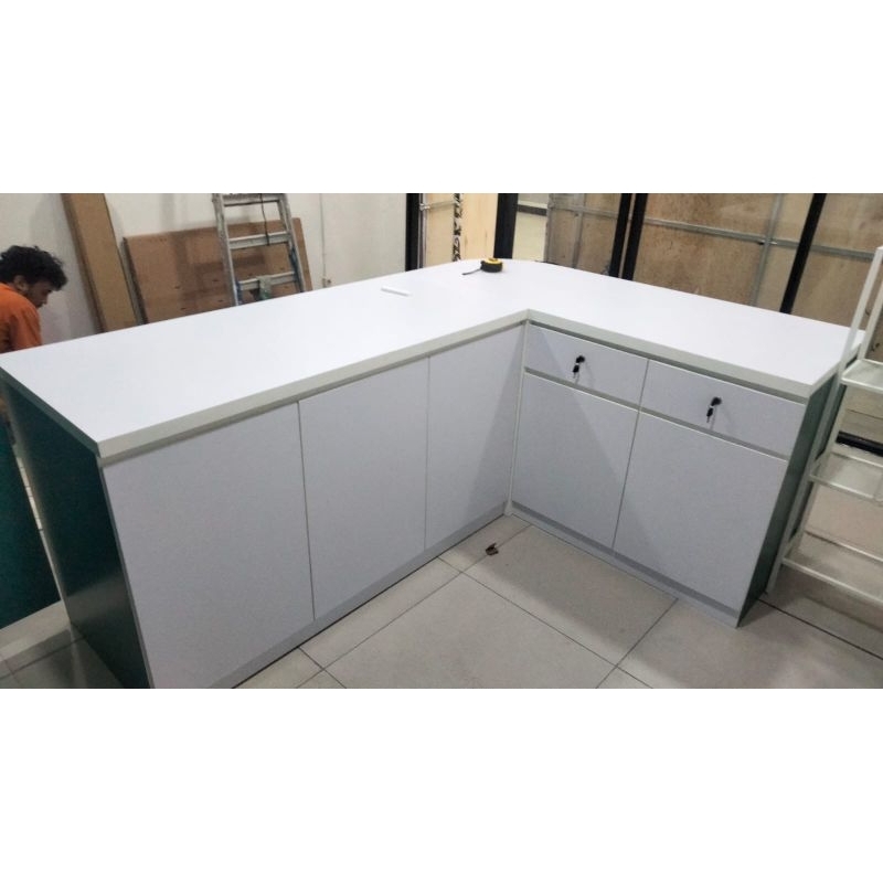 Jual Meja Kasir / Meja Toko / Meja Custom / Meja Cafe / Meja Counter ...