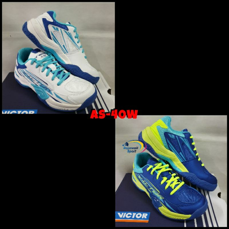 Jual Sepatu Badminton Victor AS-40W Original | Shopee Indonesia