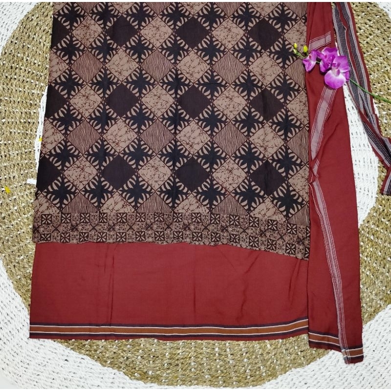 Jual Kancut 1/2 Jadi Batik Dan Bordiran/Kamen Lepas Dewasa | Shopee ...