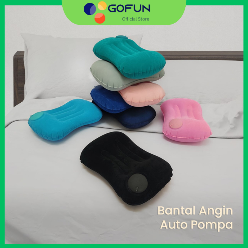 Jual Bantal Angin Pompa Otomatis Traveling Camping Inflatable Aeros ...