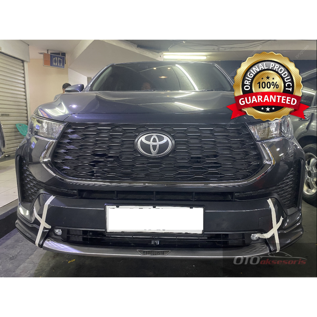 Jual Bodykit / Body Kit Innova Zenix Original Modellista Front Bumper ...