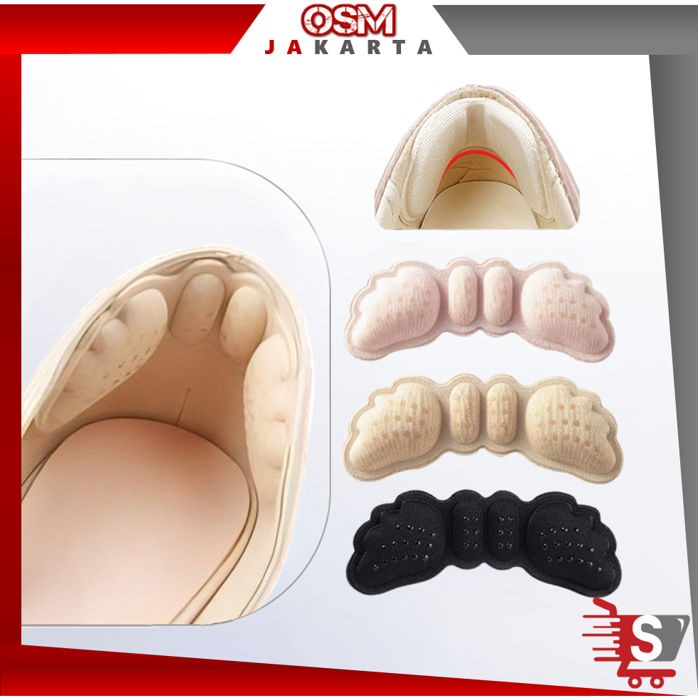Jual OSM JKT 5529 Insole Sepatu 2pcs / Bantalan Kaki Bentuk Kupu-Kupu ...