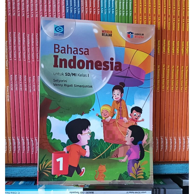 Jual BUKU BAHASA INDONESIA UNTUK SD/MI KELAS 1 KURIKULUM MERDEKA PENERBIT GRAFINDO | Shopee ...