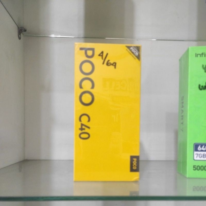 Jual Poco C40 4/64 garansi resmi | Shopee Indonesia