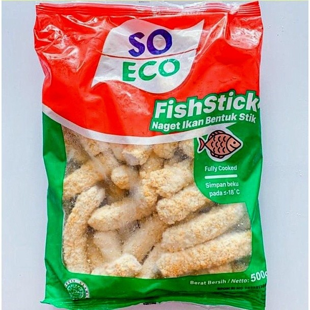 Jual So Eco Fish Stick 500Gram| Nugget Ikan Bentuk Stick HALAL | Shopee ...
