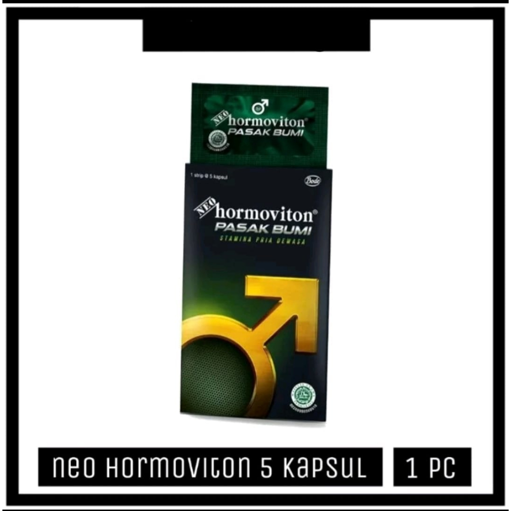 Jual NEO hormoviton Pasak Bumi - Kaplet Suplemen Stamina Pria | Shopee ...