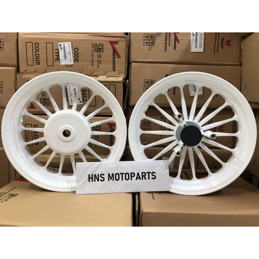 Jual Velg V Rossi vrossi Venom Galaxy MAX Aerox 300/400 14 White Gloss ...