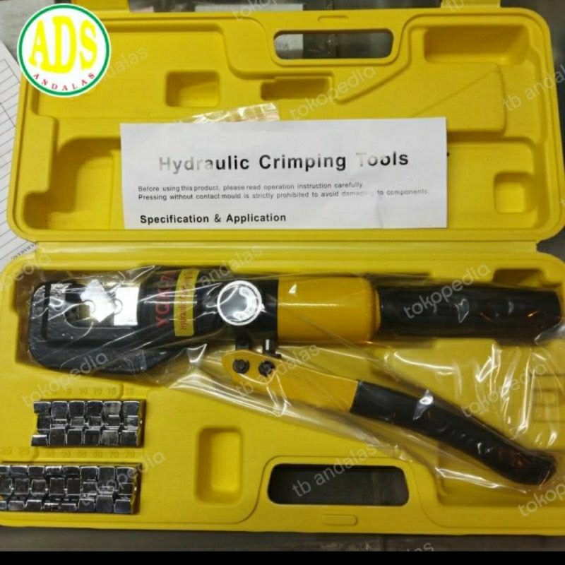 Jual Tang Press Skun Crimping Hidrolik Hydraulic Yok - 70 4mm - 70mm ...