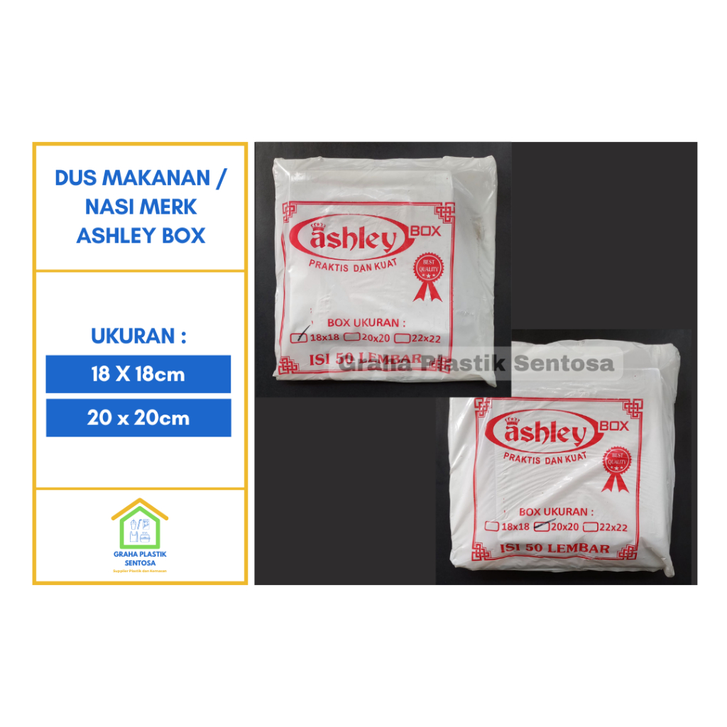 Jual Dus Kotak / Nasi Box / Nasi Padang / Catering / Kue Box Merk ...