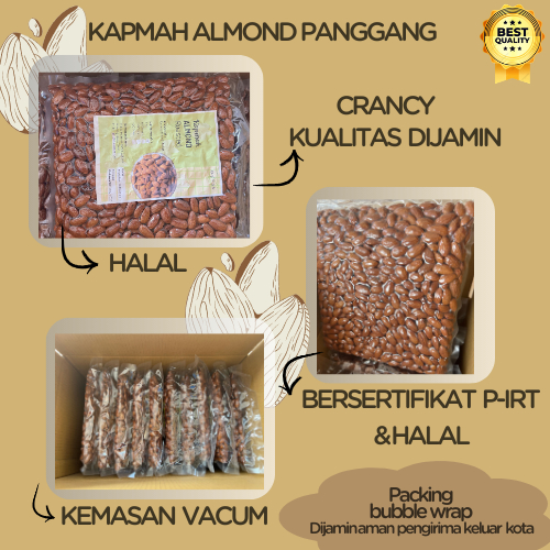 Jual Almond Roasted / Kacang almon panggang 10kg | Shopee Indonesia