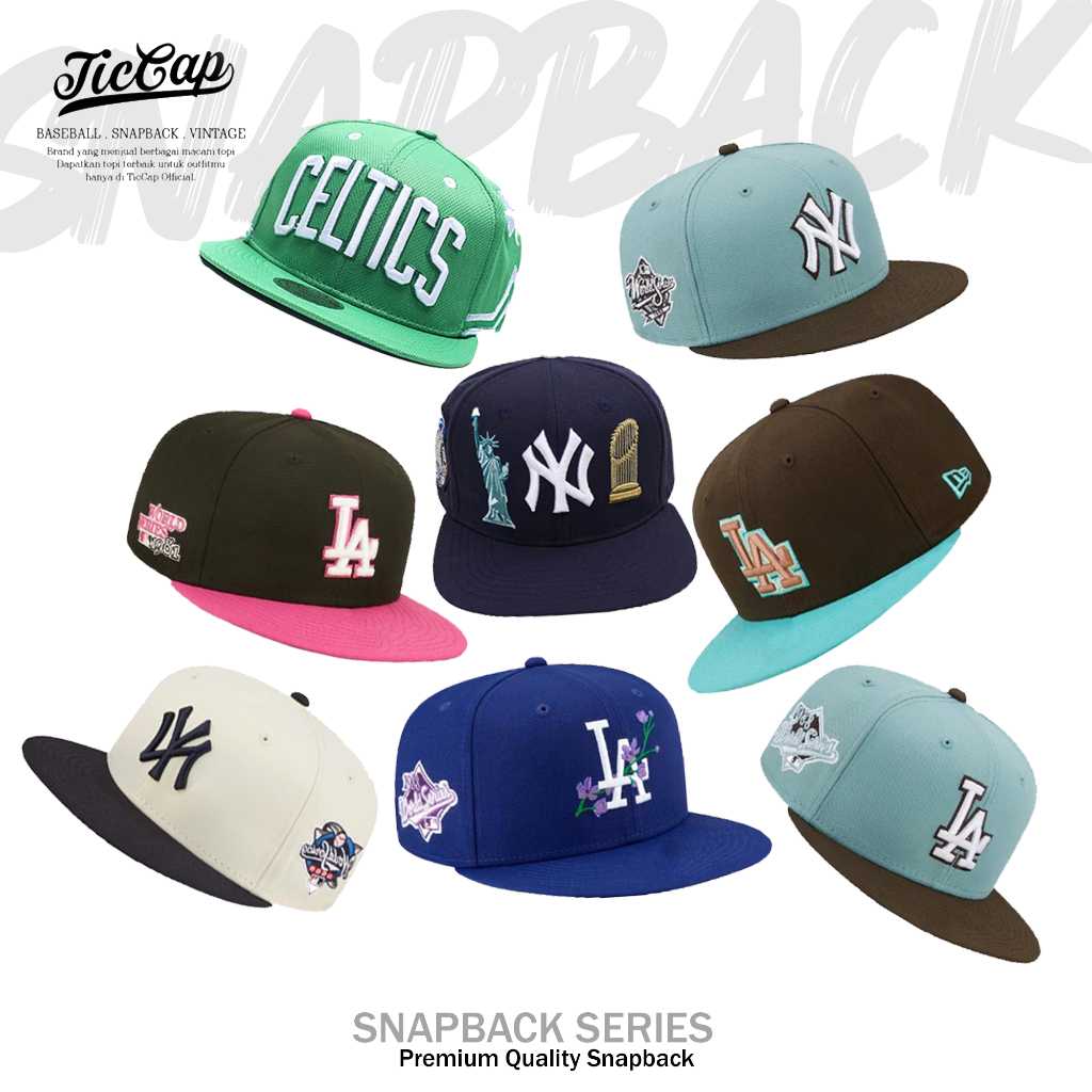 Jual Topi Snapback Premium Import Celltics Lakers Bulls Miami Topi ...