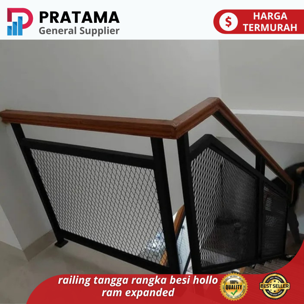 Jual RAILING TANGGA / BALKON / TRALIS MINIMALIS RAM /EXPANDED ...