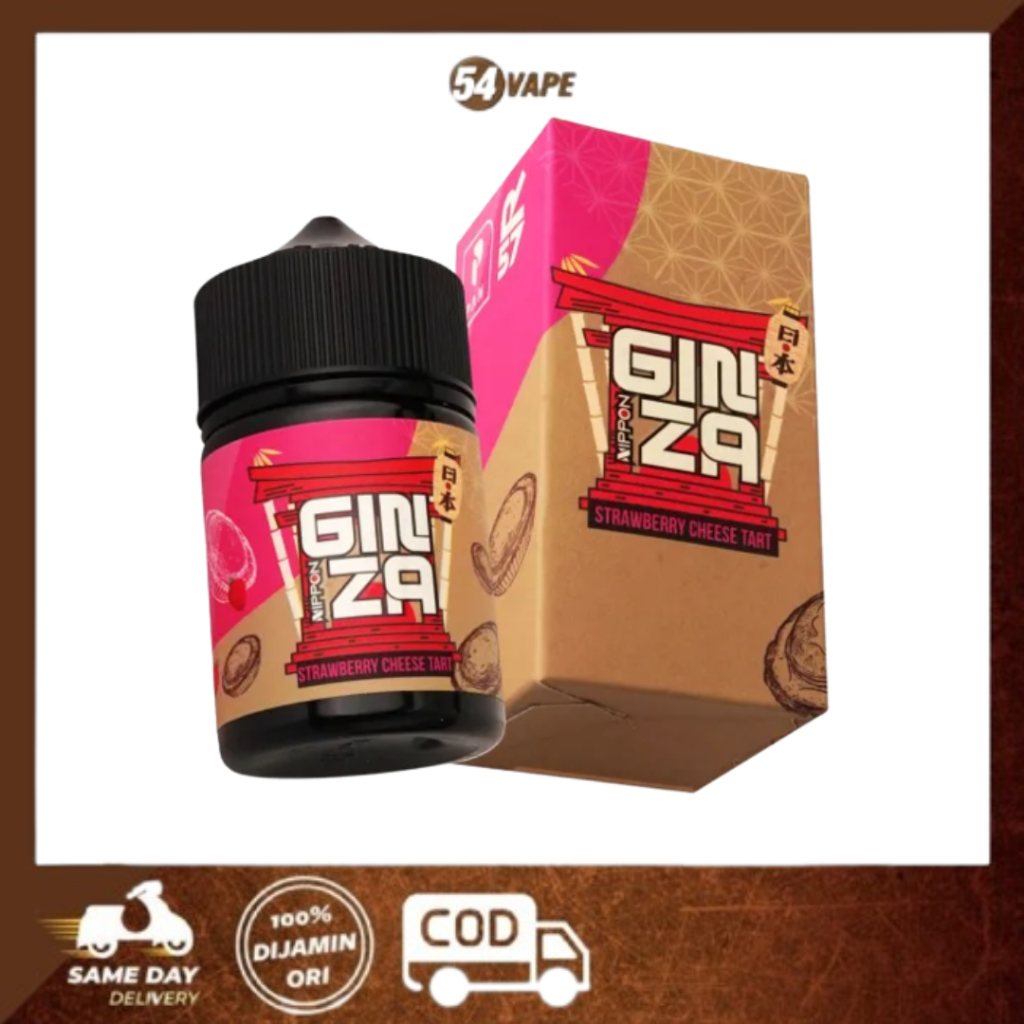 Jual Liquid Nippon Ginza Strawberry Cheese Tart 60ml | Shopee Indonesia