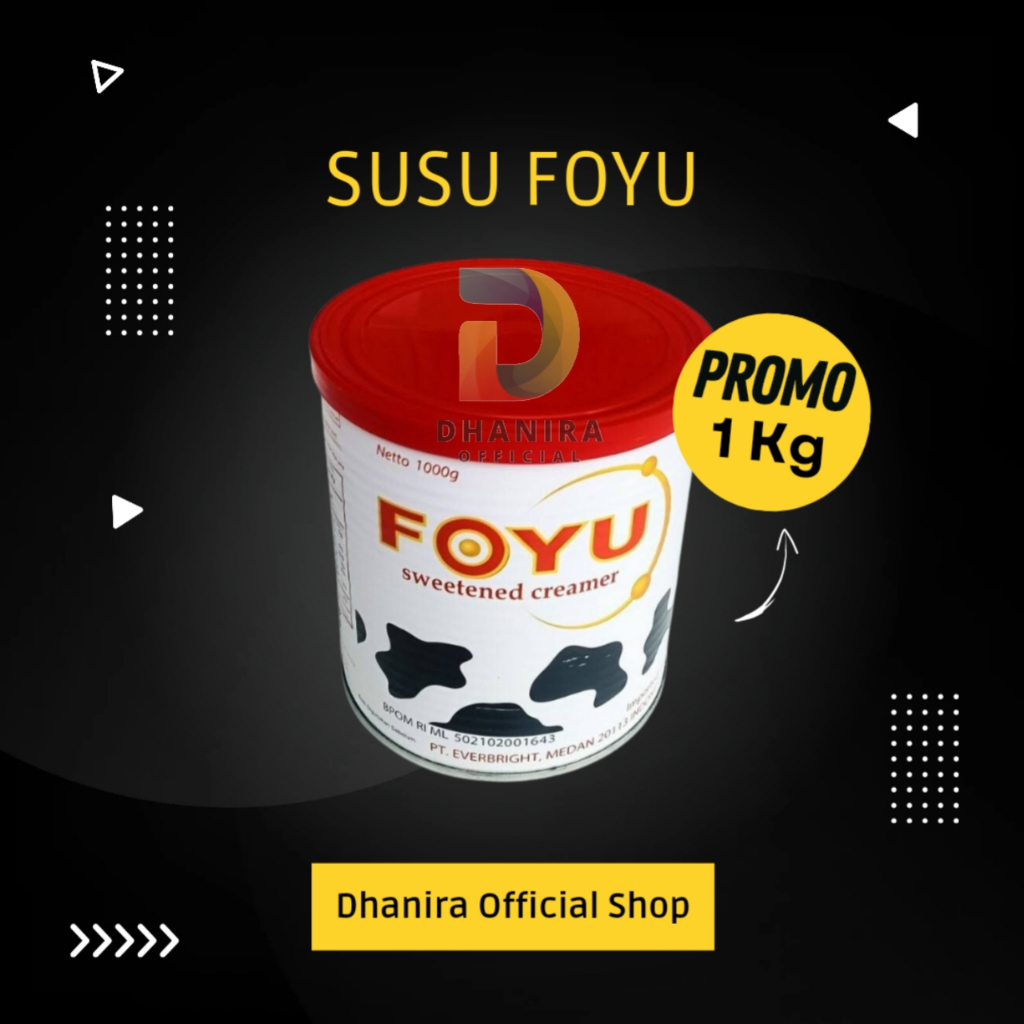 Jual [ TERMURAH ] SUSU FOYU KALENG 1KG / KRIMER KENTAL MANIS / SUSU ...