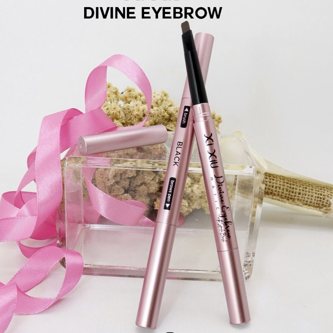Jual XI XIU DIVINE EYEBROW MATIC PENCIL BLACK | Shopee Indonesia