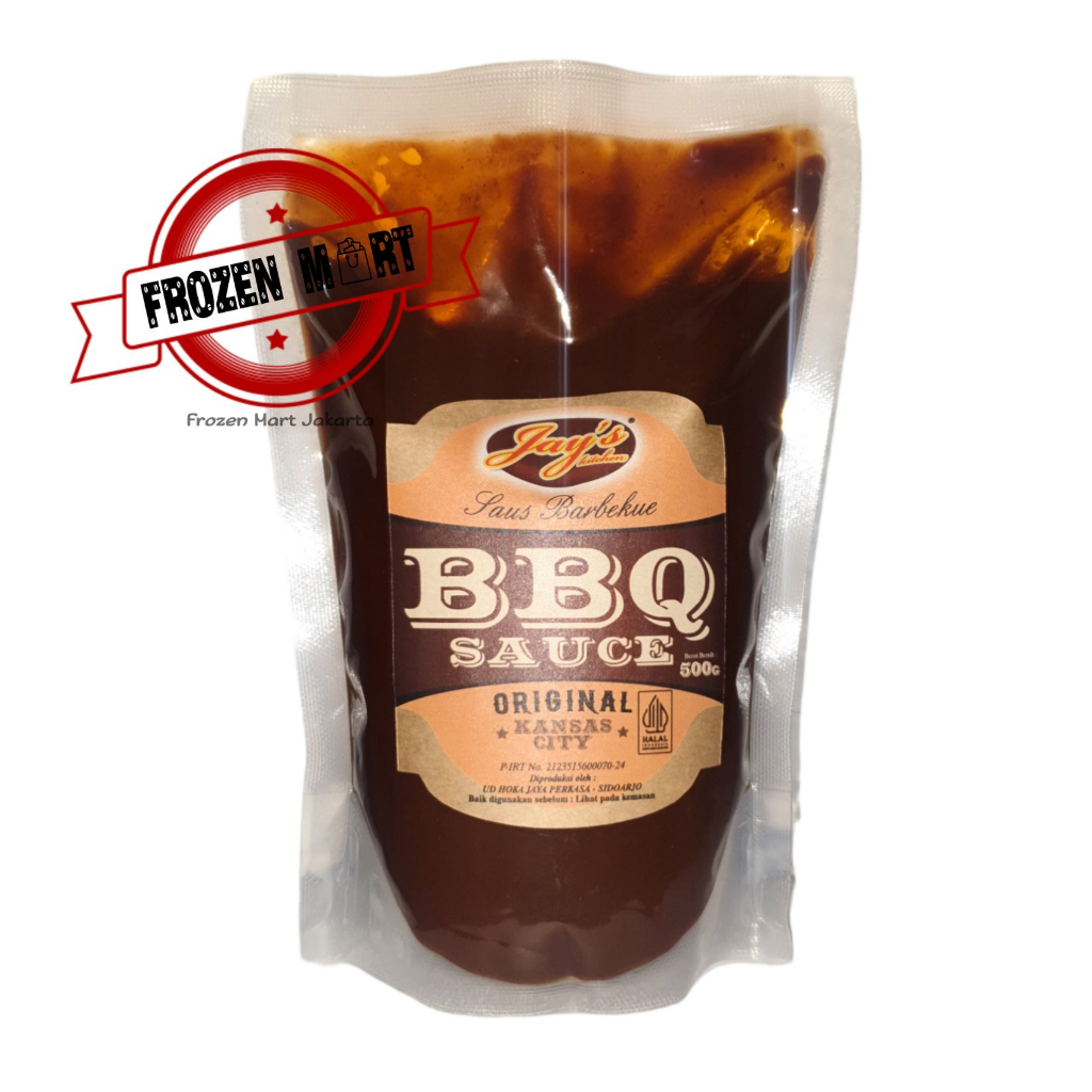Jual JAYS BBQ Sauce / Saus Panggang Barbecue Steak Original Halal 500Gr ...