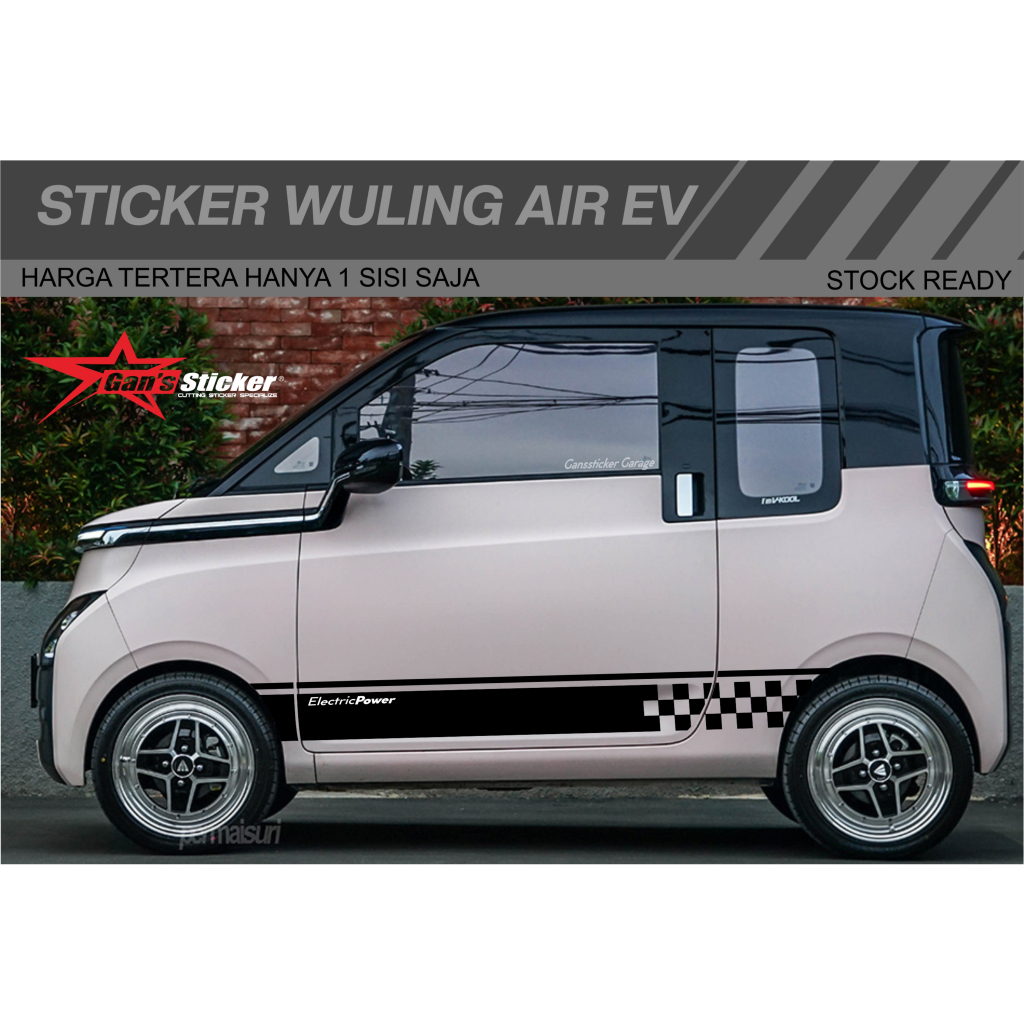 Jual sticker wuling air ev aksesoris wuling air ev | Shopee Indonesia