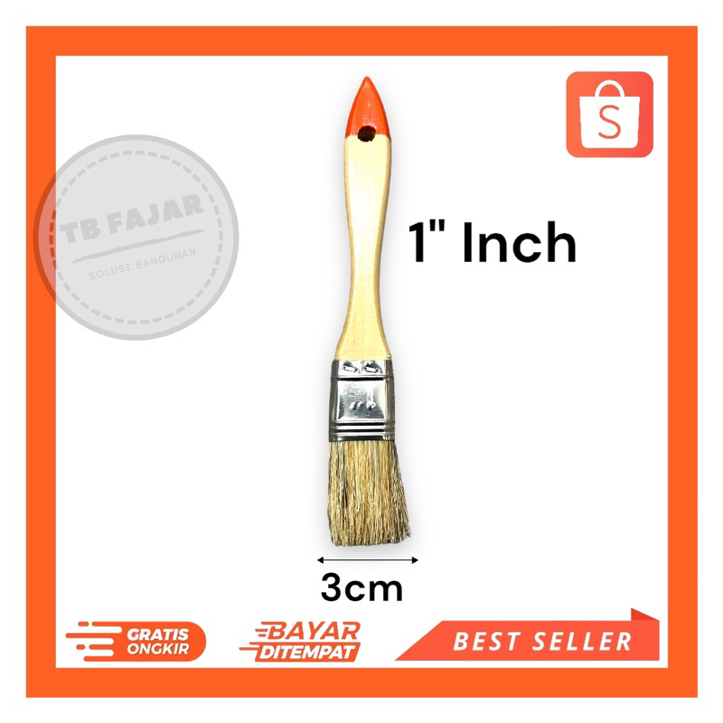 Jual Kuas Cat Tembok ETERNA 1" Inch | Shopee Indonesia