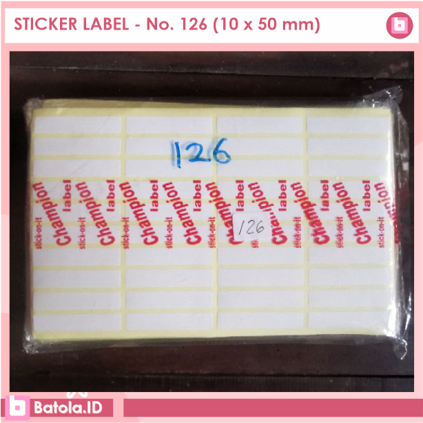Jual Stiker Label Praktis Ukuran Lengkap | Label Undangan, Label Nama ...