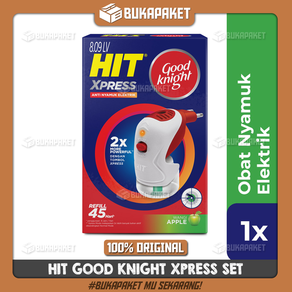 Jual HIT GOOD KNIGHT XPRESS SET - Obat Nyamuk Elektrik | Shopee Indonesia