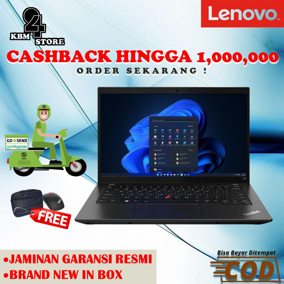 Jual LENOVO ThinkPad L14 Gen 4 i5-1345U vPro 8GB 512GB W11Pro FHD | Shopee Indonesia
