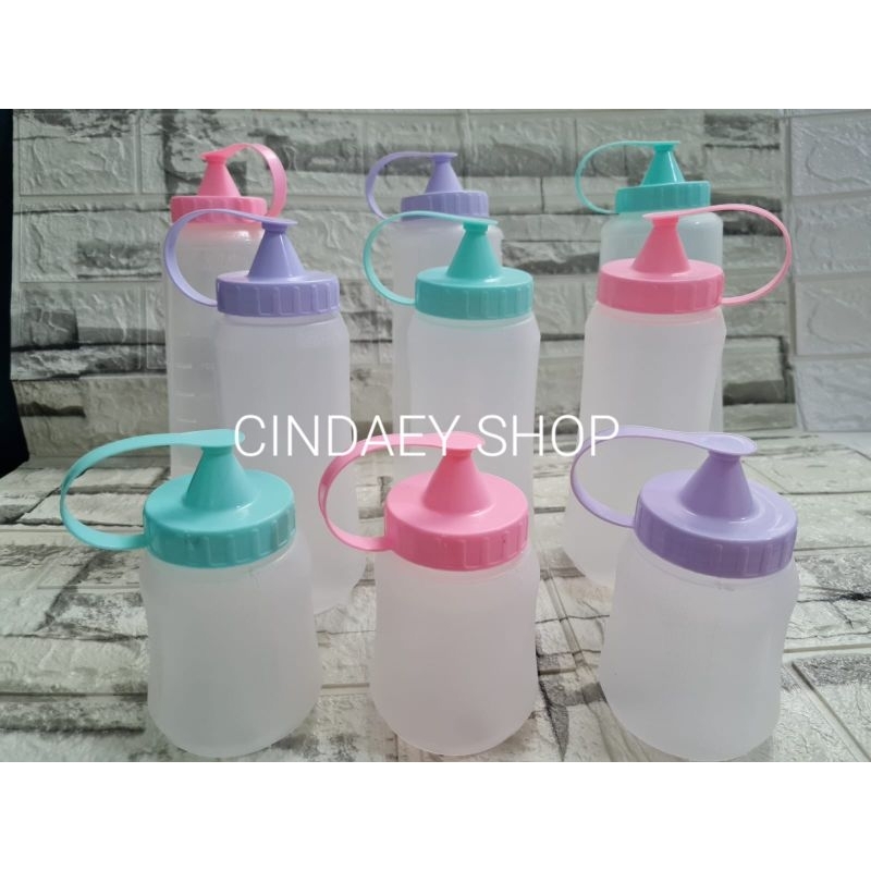 Jual BOTOL SAOS BOTOL KECAP SERBAGUNA UKURAN 1 LITER 500ML DAN 300ML ...