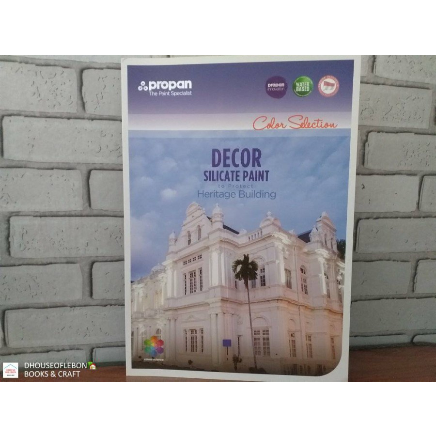 Jual Katalog Cat Warna PROPAN Color Selection Decor Silicate Paint ...