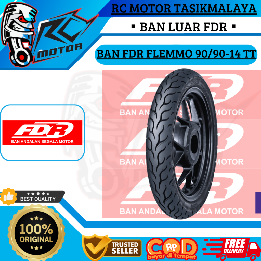 Jual Ban FDR Flemo 90/90-14 | Shopee Indonesia