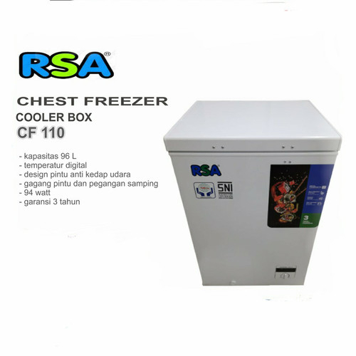 Jual RSA Freezer box CF 110 / CF110 96 Liter (BOGOR-DEPOK) | Shopee ...