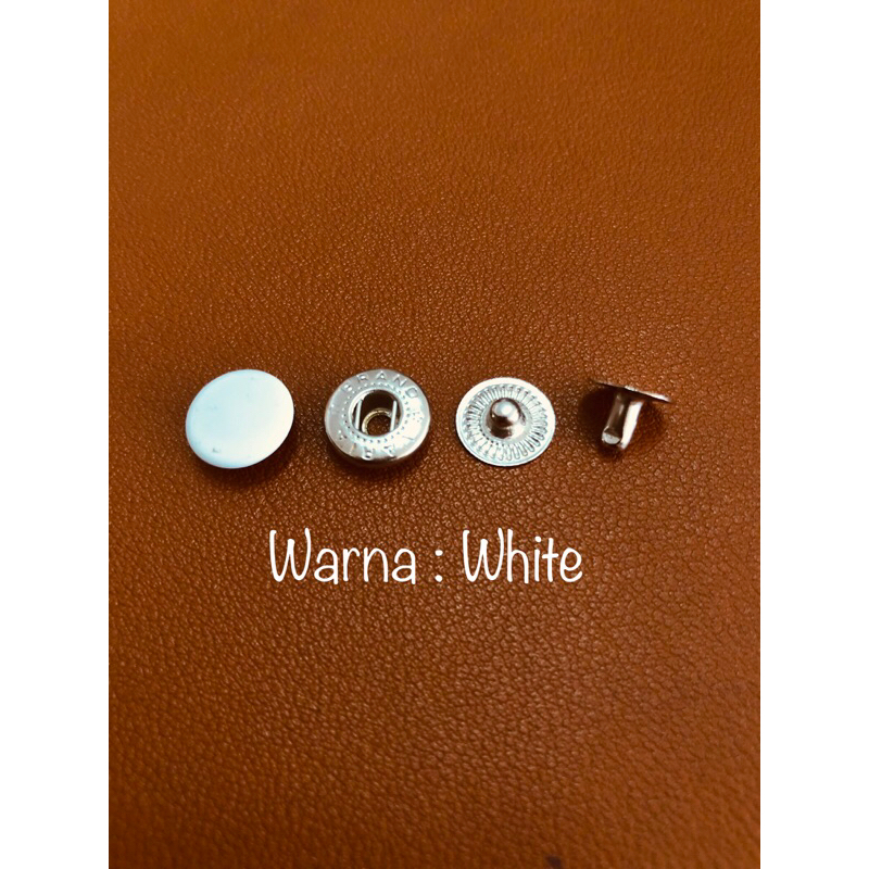 Jual kancing cetet besi 13mm per 144 set / kancing snap / kancing cetet ...