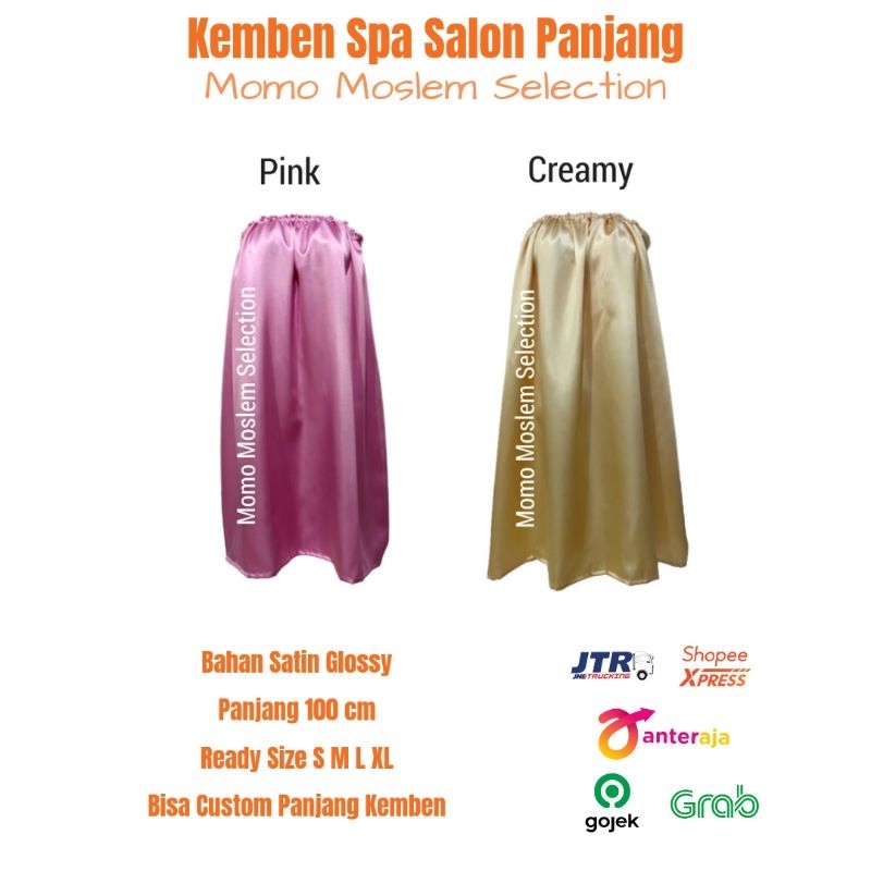 Jual Kemben Spa PANJANG SATIN Facial Lulur Ratus Salon Kain Basahan ...