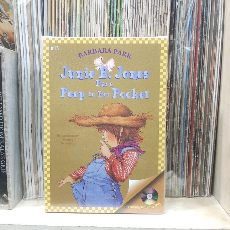 Jual Barbara Park - Junie B Jones Has a Peep in Her Pocket | Shopee ...